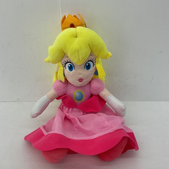 Nintendo | Toys | Nintendo Pink Super Mario Princess Peach Stuffed ...